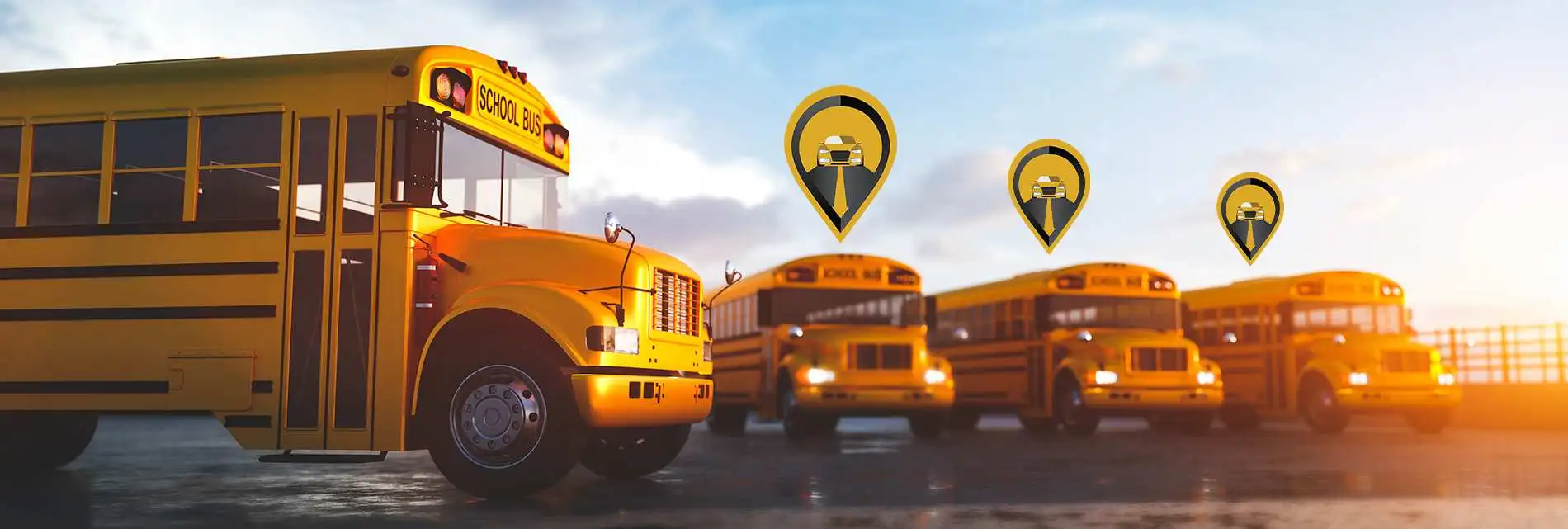 Advanced School Bus Tracking System In Qatar